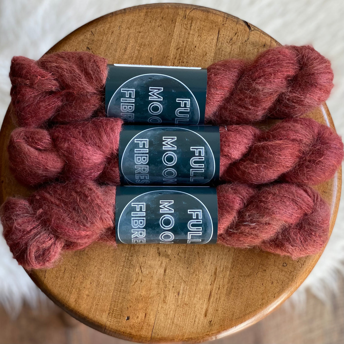 Rust (Moon Dust Suri) – Full Moon Fibres